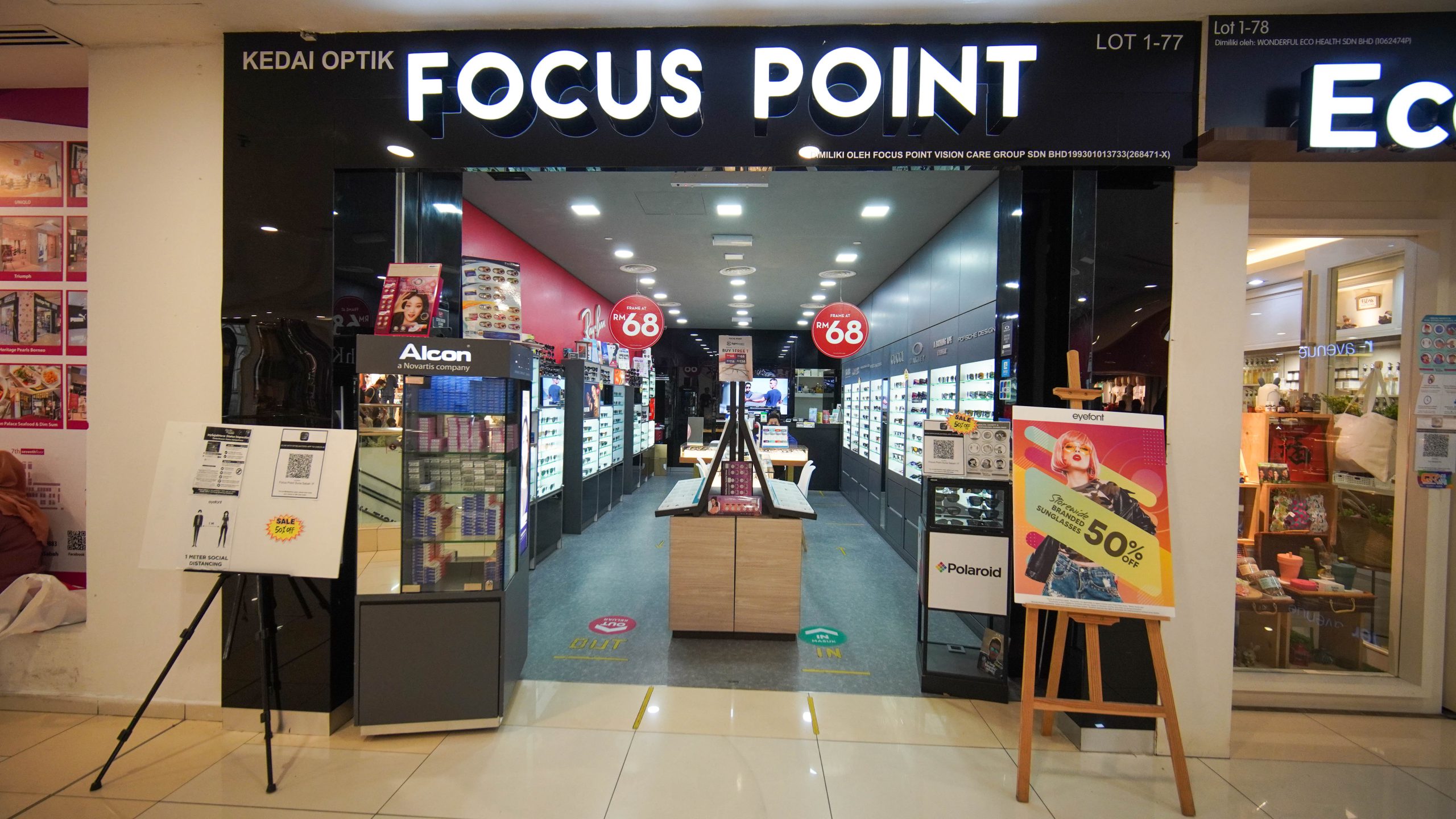 Focus Point (1st Floor) - Suria Sabah